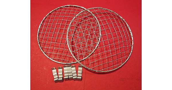 Stainless Steel Mesh Stone-guards for 7" Lucas lamps GAC8000XS/S ...