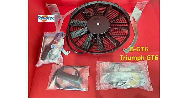 Revotec Cooling Fan Kit - Triumph GT6. B-GT6