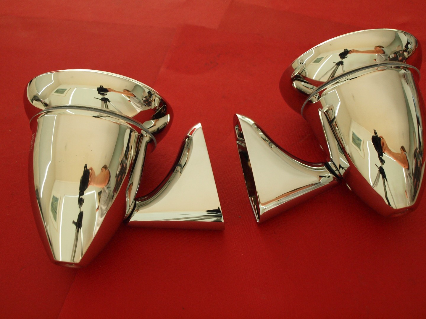 Stainless Steel Bullet Mirrors Long Stem Mount Tex Brand (Sold as a ...