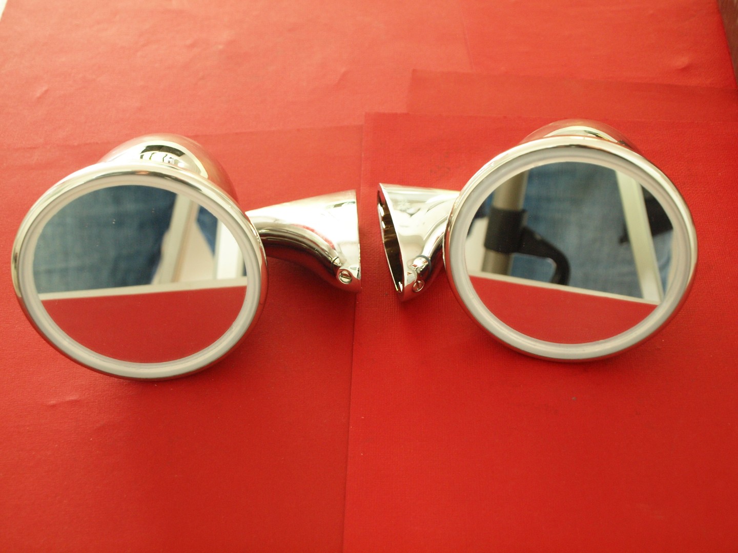 Stainless Steel Bullet Mirrors Long Stem Mount Tex Brand (Sold as a ...