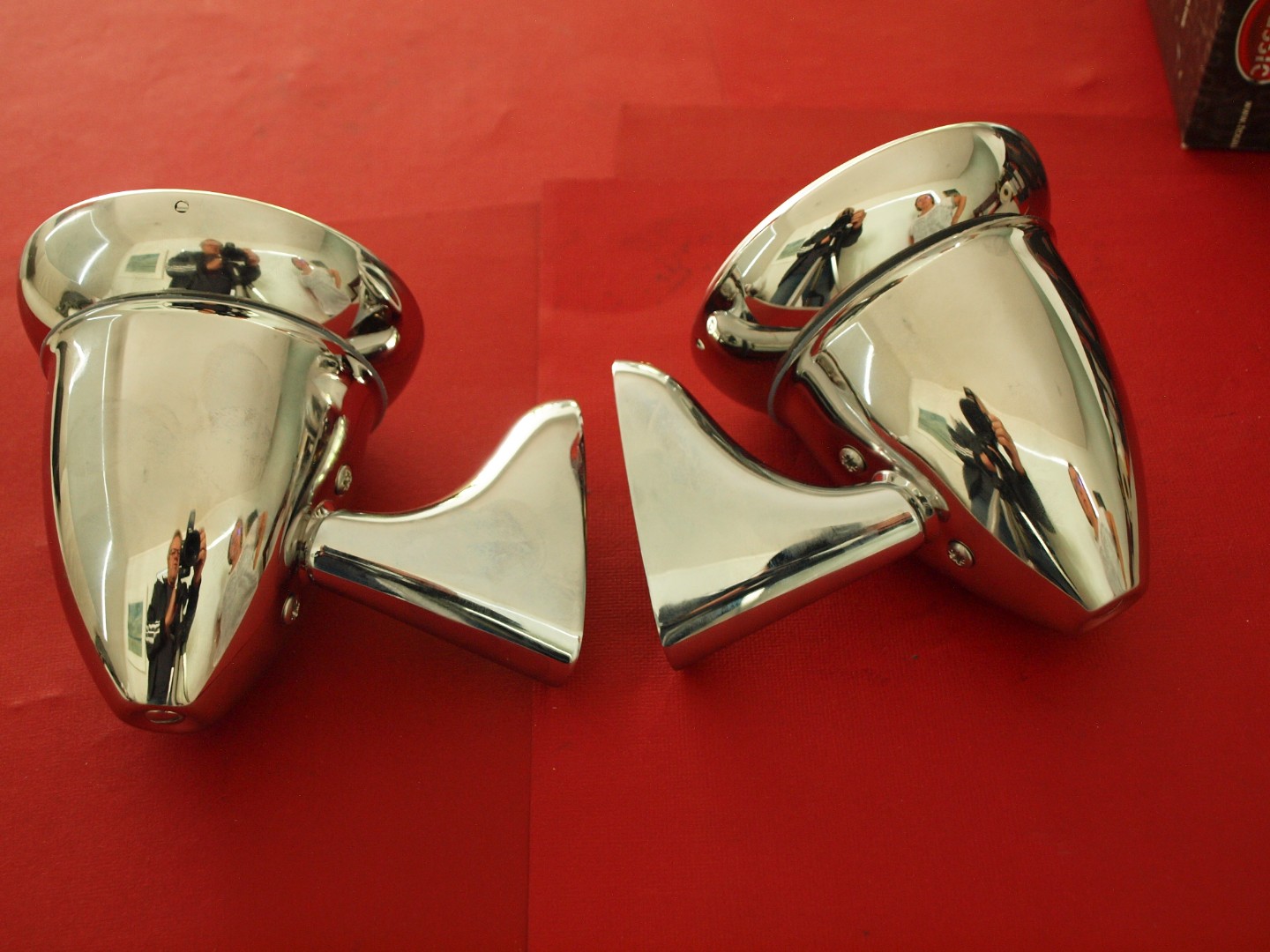 Stainless Steel Bullet Mirrors Long Stem Mount Tex Brand (Sold as a ...