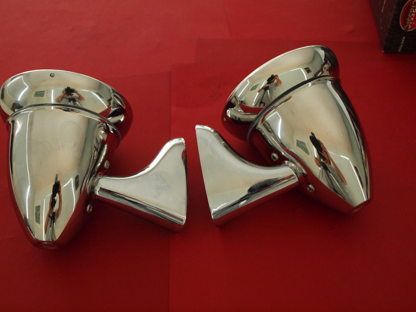 Stainless Steel Bullet Mirrors Long Stem Mount Tex Brand (Sold as a ...
