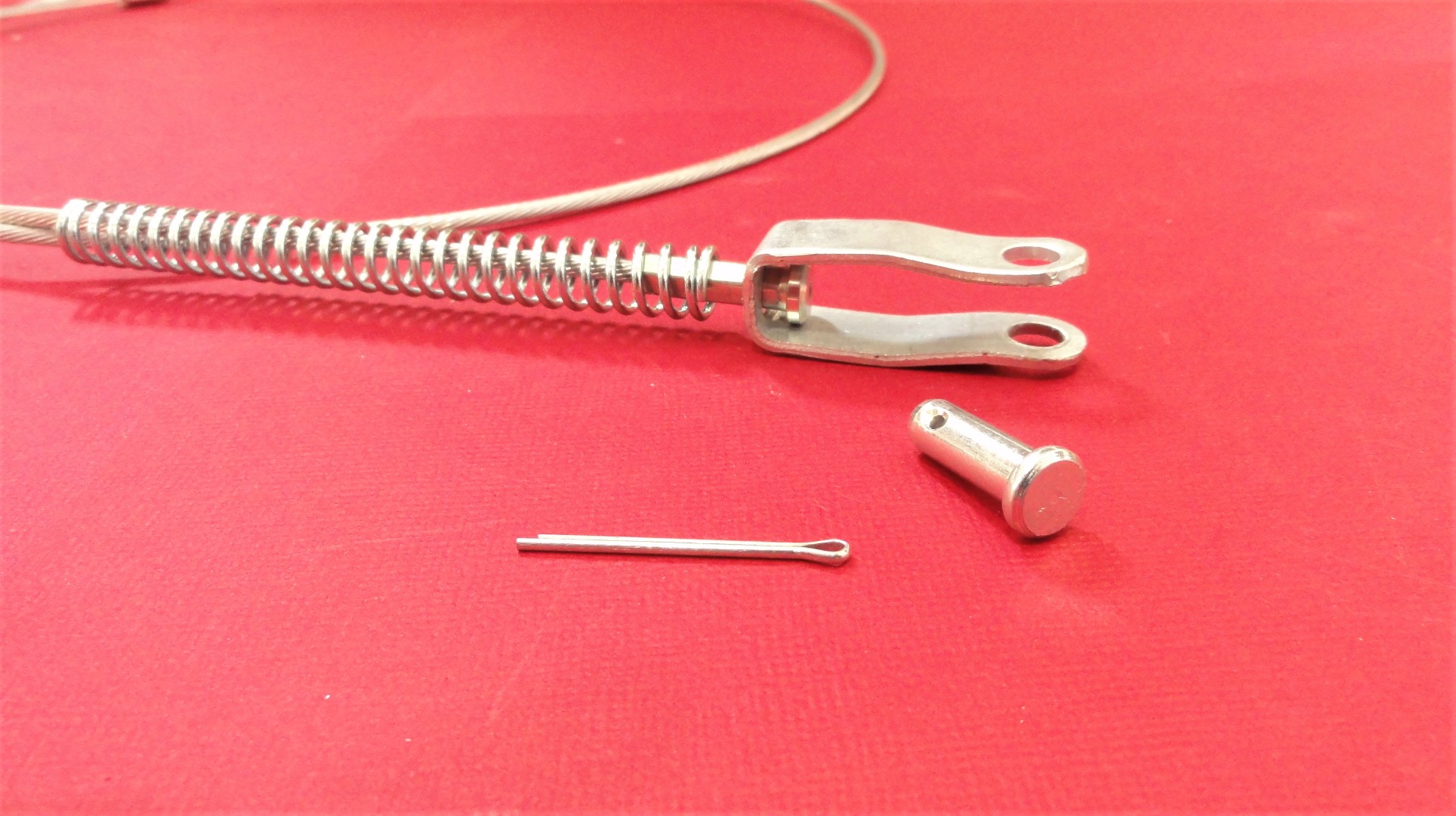 MINI MK2 & MK3 Handbrake Cable Kit with Clevis Pin & Split Pin GVC1021 ...