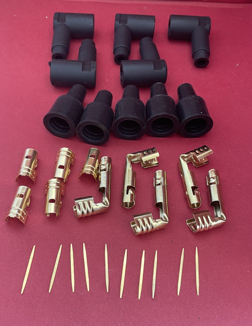 HT Ignition Lead Terminal & Boot Pack for Spark Plug Leads Coil ...