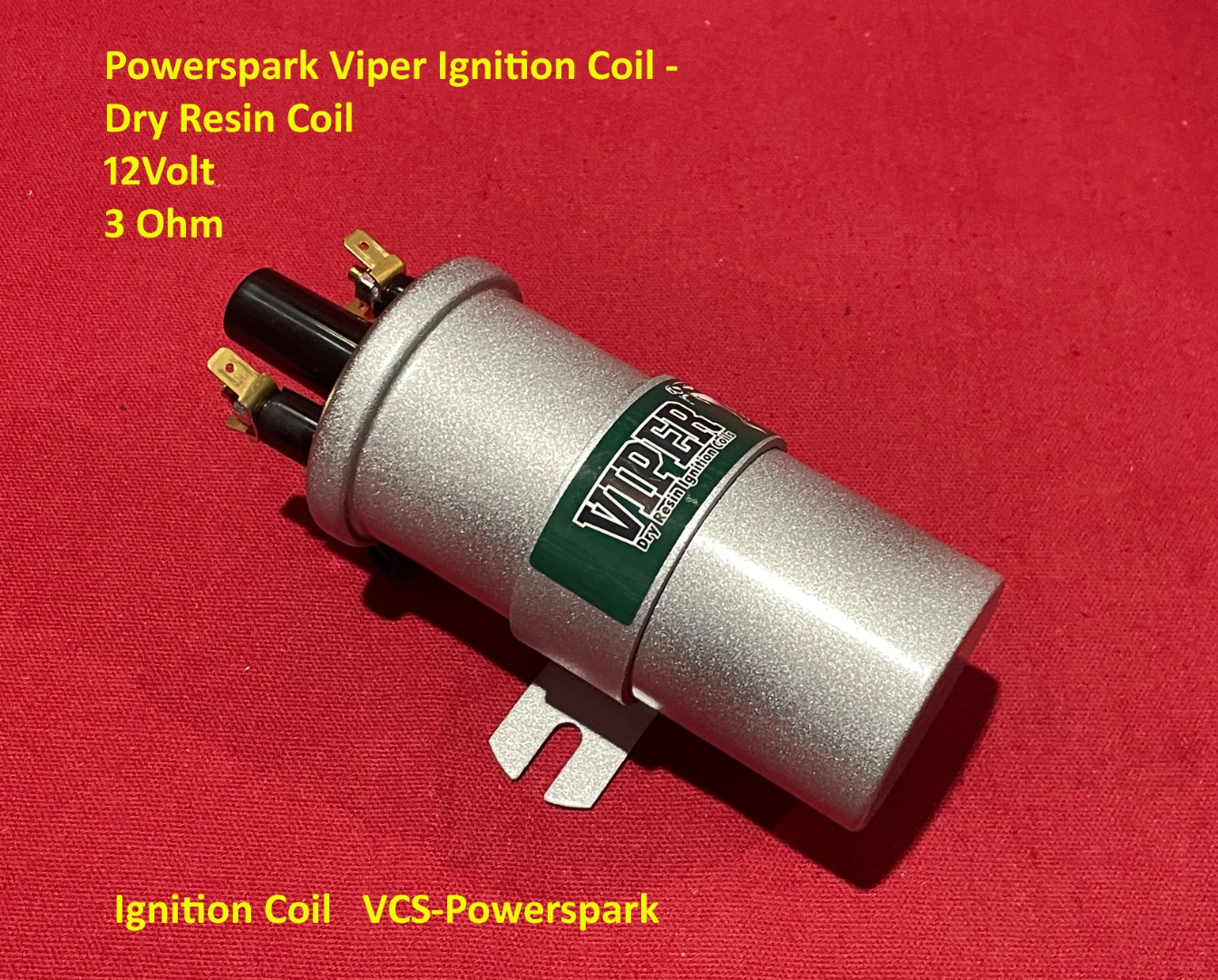 Powerspark Viper Ignition Coil - Dry Resin Coil 12Volt 3Ω Ohm Ignition ...